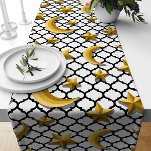 Eid Ramadan Table Runner, Ramadan Table Runner, Islamic Table Runner ...