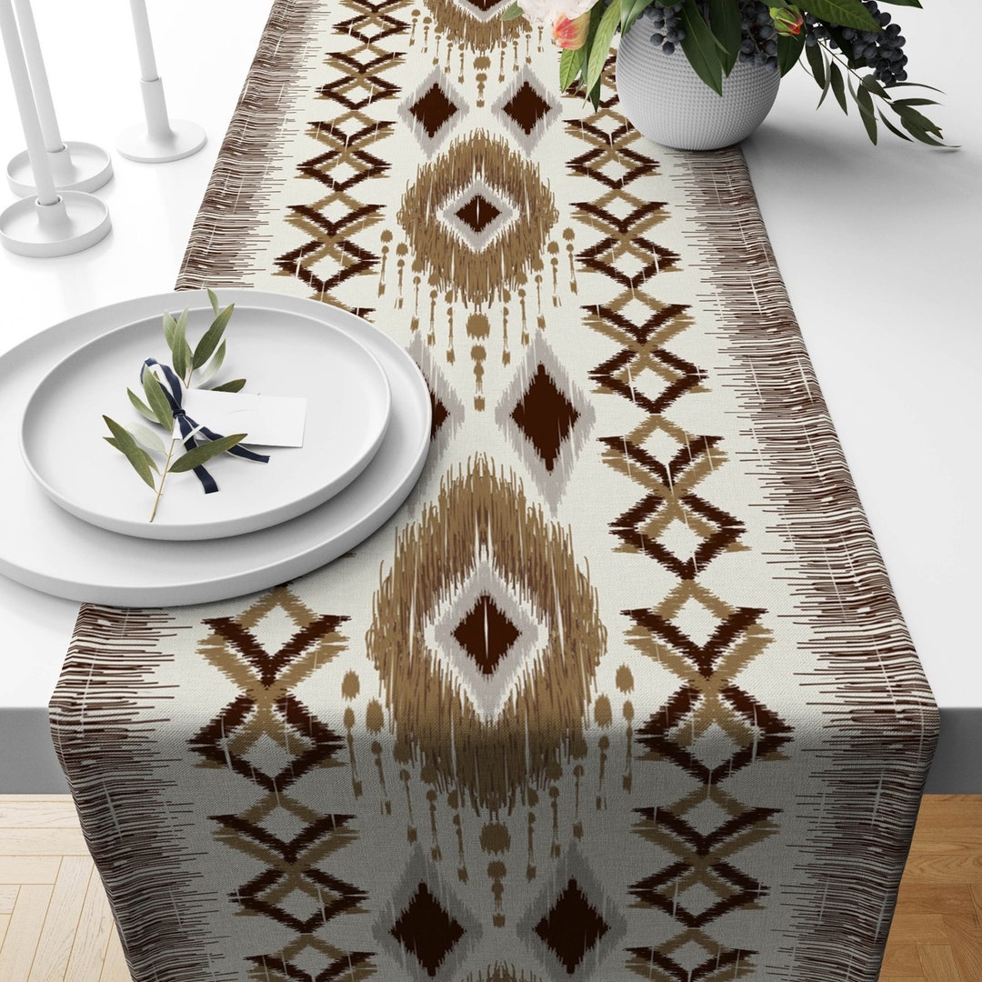 Ethnic Table Runners, Rug Table Runner, Authentic Table Runner, Kilim ...