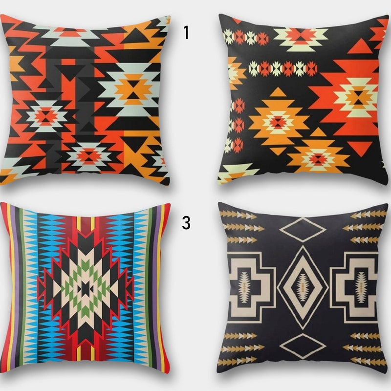 Aztec Cushion - Etsy