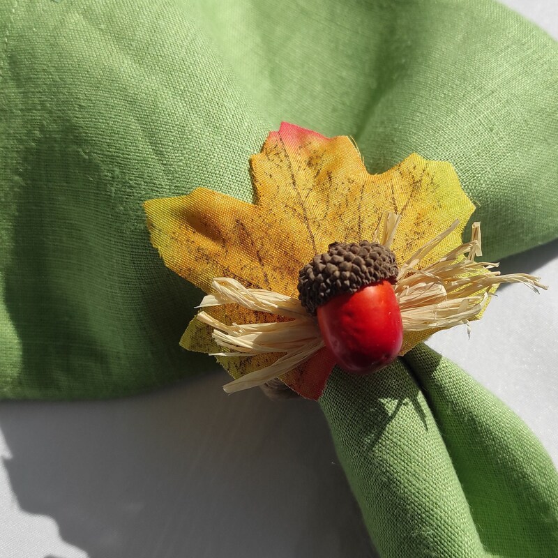 Autumn Napkin Rings - Etsy