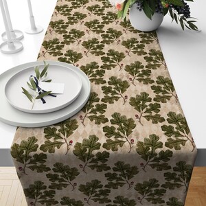 Fall Leaves Table Runner, Thanksgiving Table Runner, Autumn Table Runner, Fall Home Decor ...