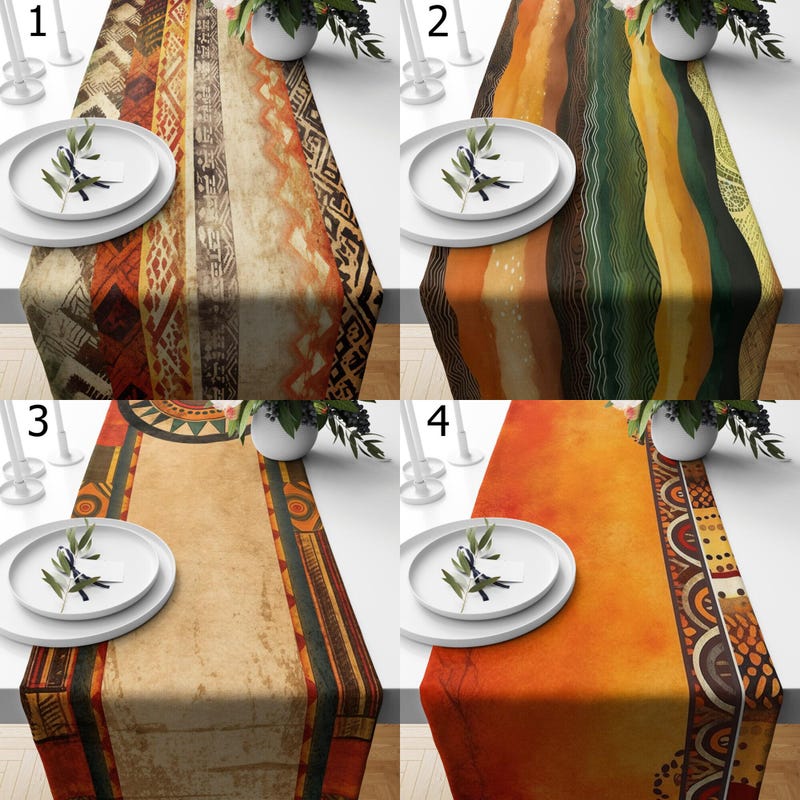 African Table Runners - Etsy