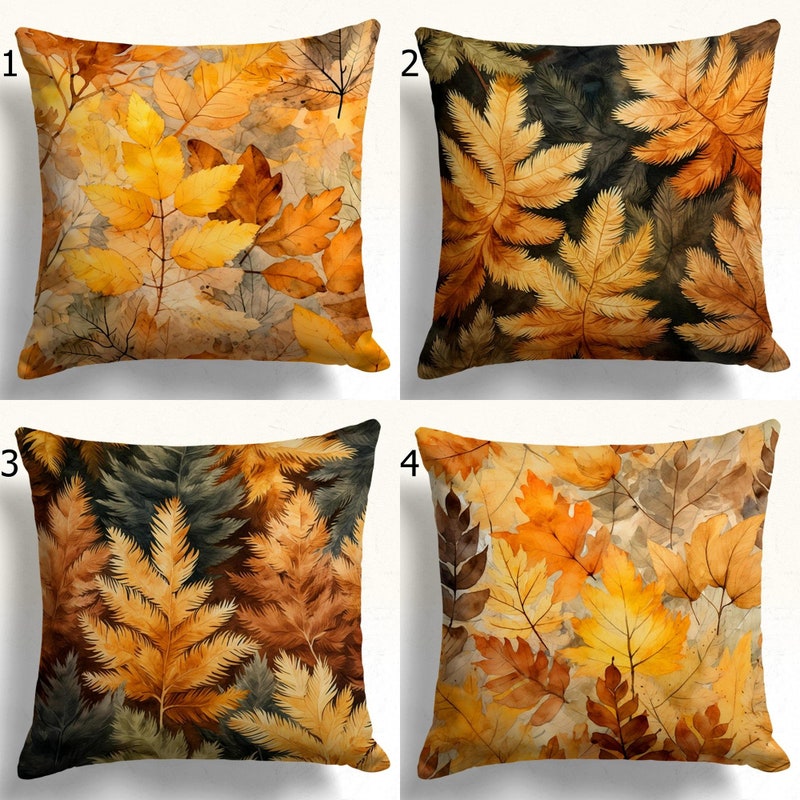 Maple Leaf Pillow - Etsy