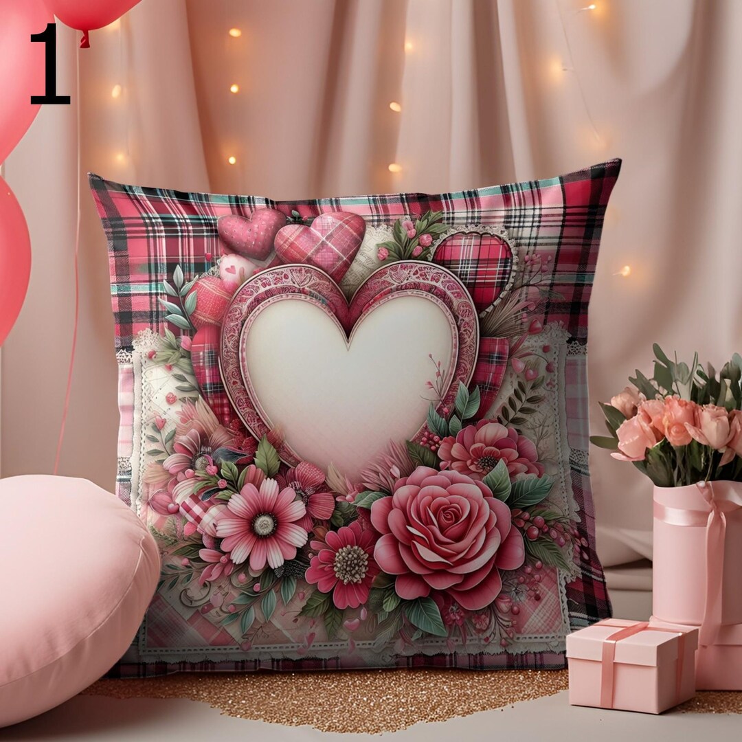 Capas de Almofada para o Dia dos Namorados, Capas de Almofada com Rosas ...