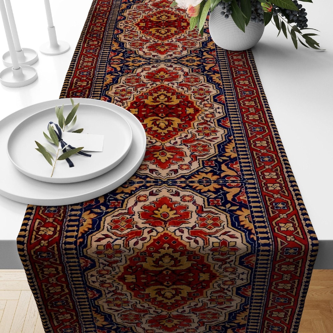 Kilim Table Runner, Rug Table Runners, Southwestern Table Runner ...