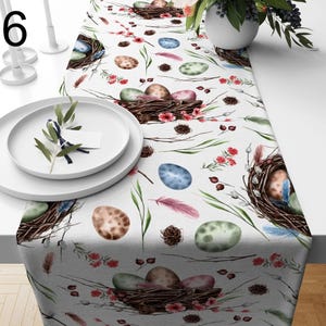 Easter Table Runner, Easter Table Decoration, Easter Table Runner, Easter Decor, Easter Table ...