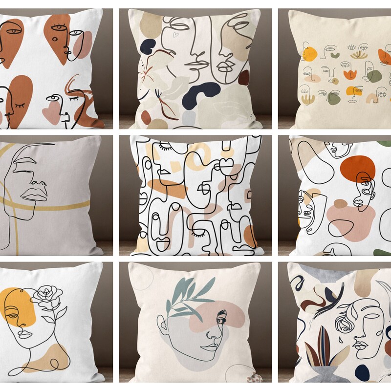 Minimalist Pillow - Etsy