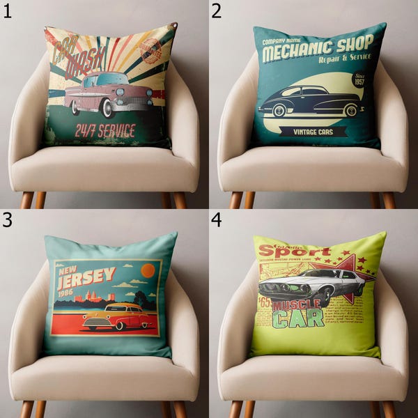 Car Pillow Cover - Etsy