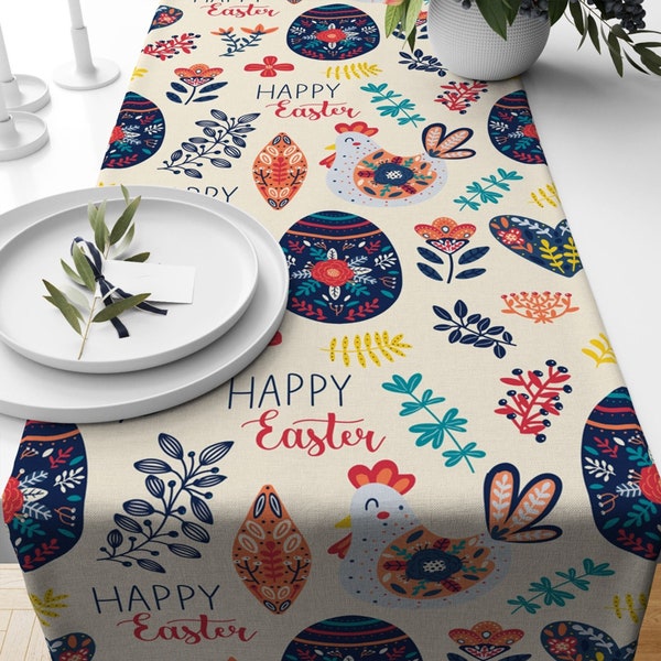 Easter Table Runner - Etsy