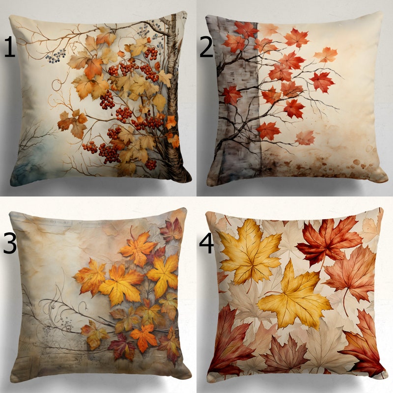 Fall Pillow - Etsy
