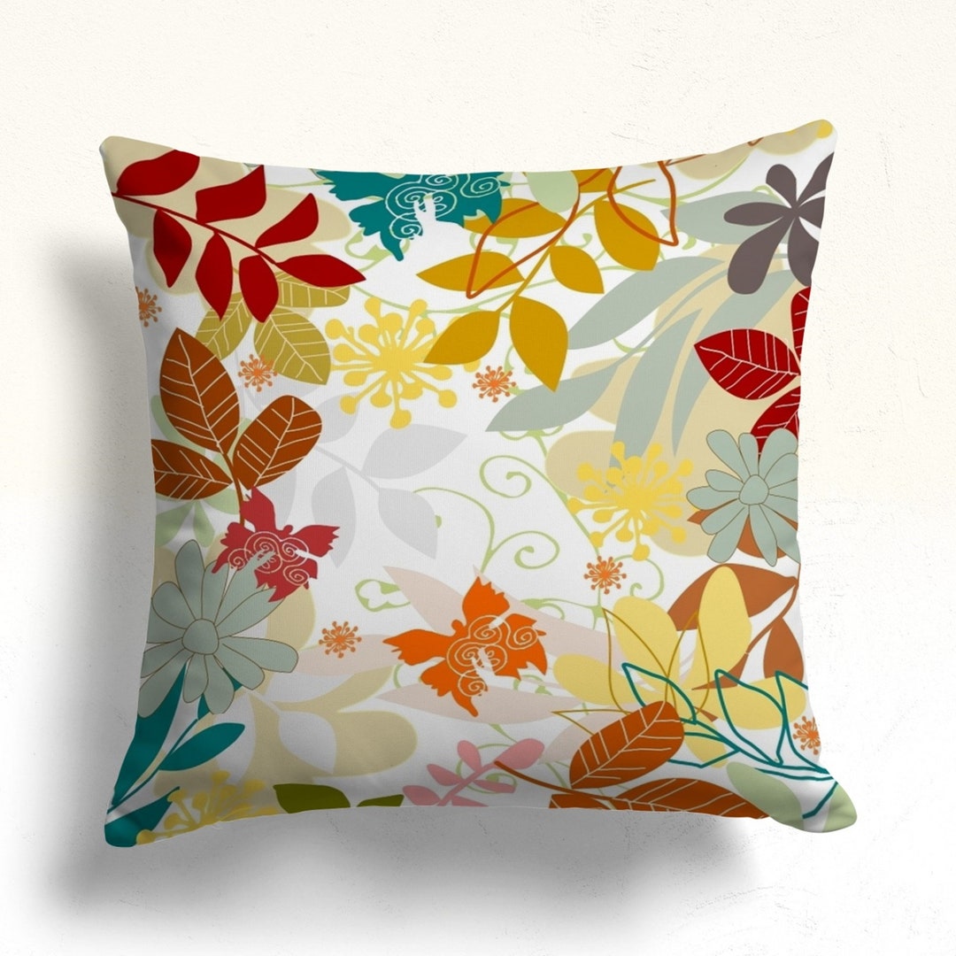 Autumn Pillowcase Fall Throw Pillow Cover Fall Leaves Pillow - Etsy