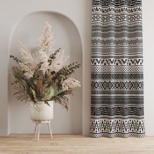 Boho Curtains, Decorative Curtain, Bohemian Window Curtains, Boho ...