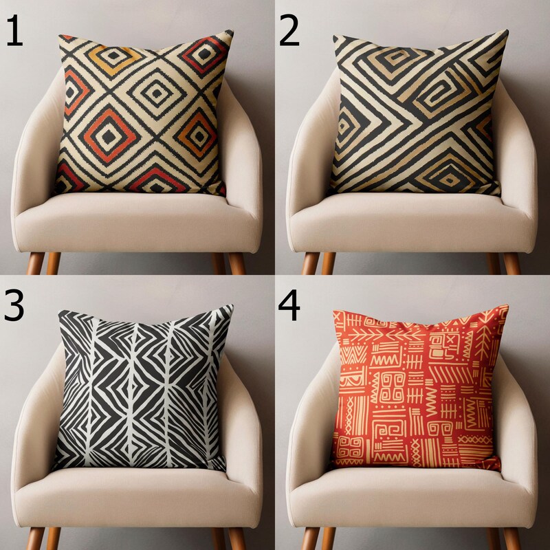 African Throw Pillow - Etsy