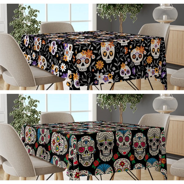 Skull Tablecloth - Etsy