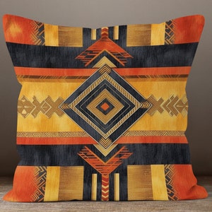 Ethnic Throw Pillow Covers, Aztec Digital Print Pillow Covers, Rug ...