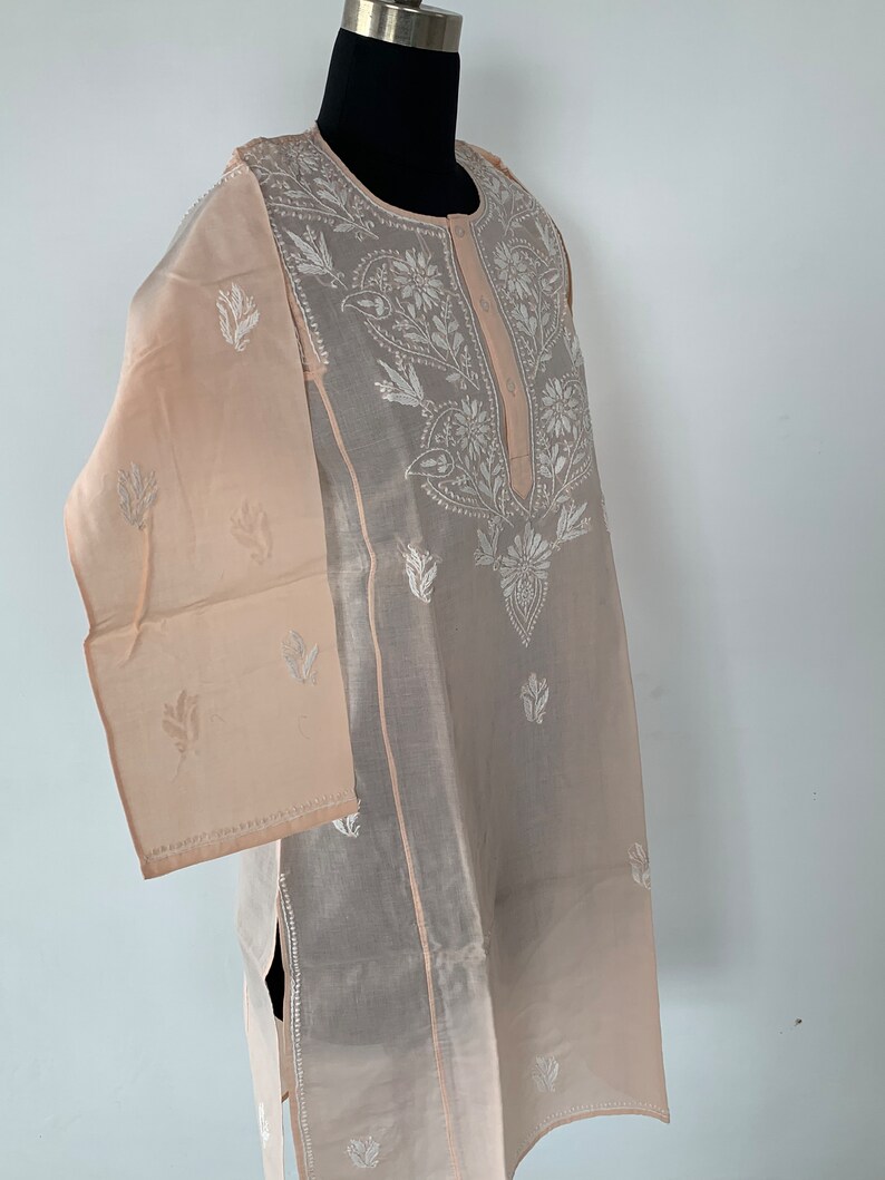 Womens Embroidered Cotton Tunic - Etsy