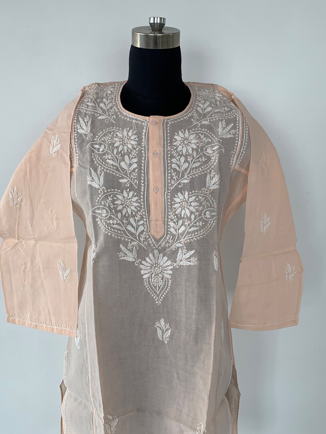 Womens Embroidered Cotton Tunic - Etsy