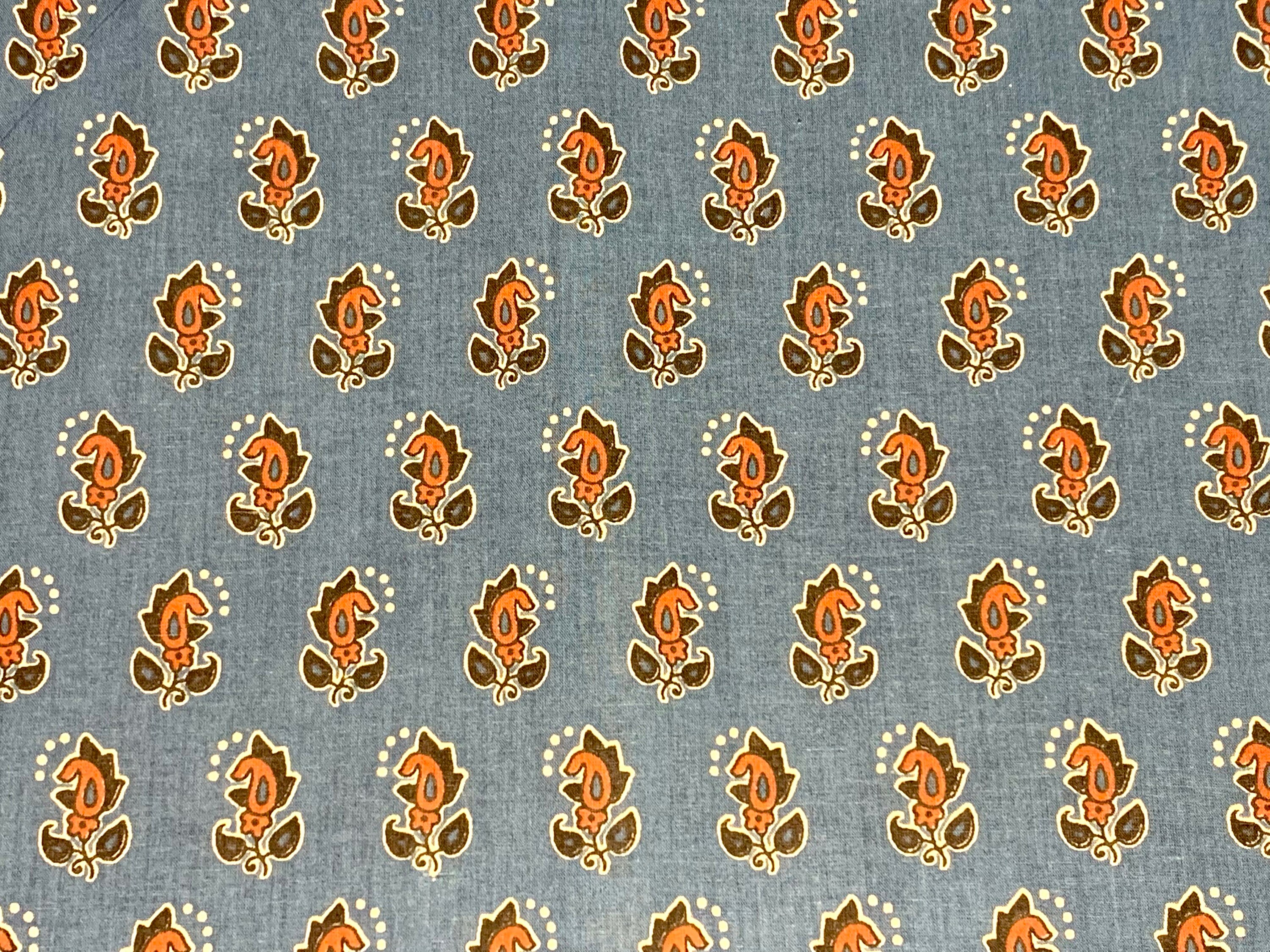 Floral Print Cotton Fabric by Yard Voile Cotton Print Fabric Indian ...