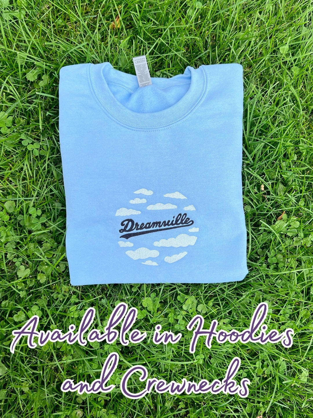 J. Cole Dreamville Embroidered Unisex Crewneck Hoodie Sweater ...