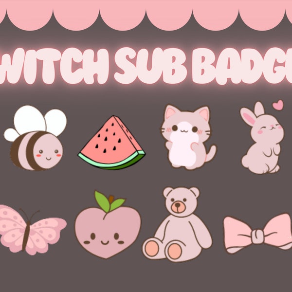Cute Girly Twitch Emotes - Etsy