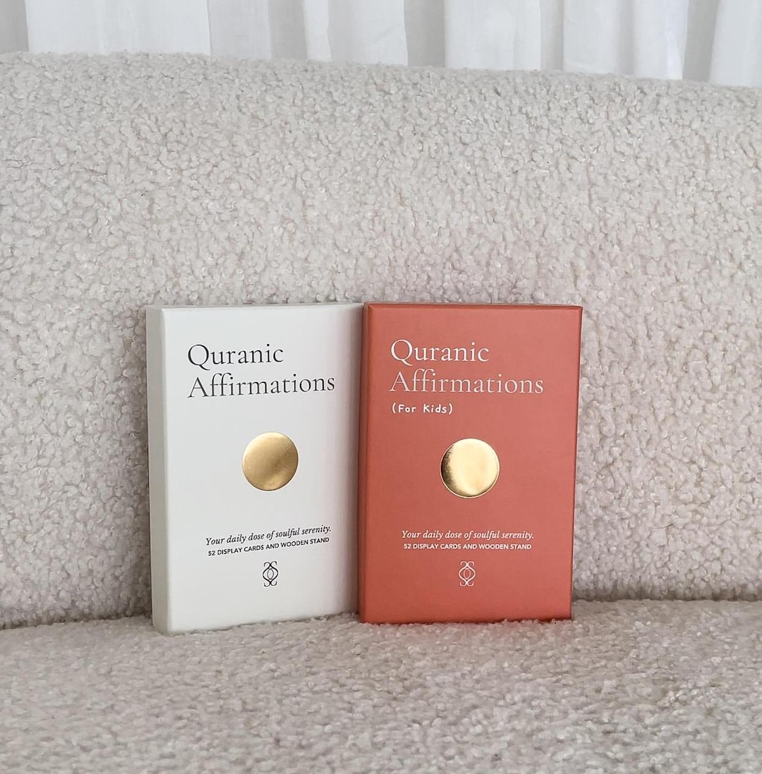 Quranic Affirmation Cards for Kids, Islamic Affirmation, Islamic Gift ...