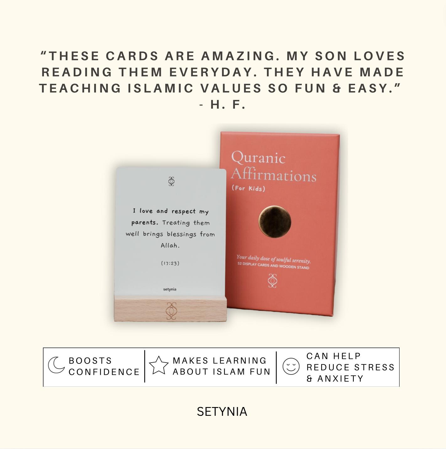 Quranic Affirmation Cards for Kids, Islamic Affirmations, Islamic Gift ...