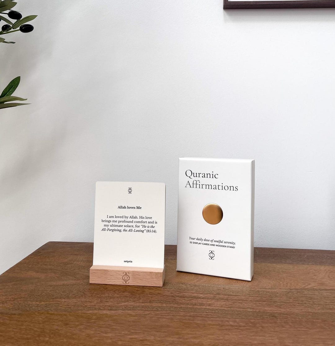 Quranic Affirmation Cards: Islamic Daily Reminders, Muslim Gift - Etsy