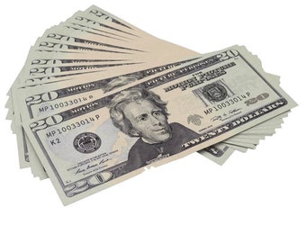Fake 20 Dollar Bills - Etsy