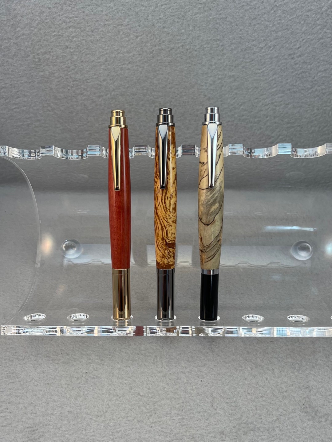 Rollester Handcrafted Turned Wood Rollerball Pen - Etsy