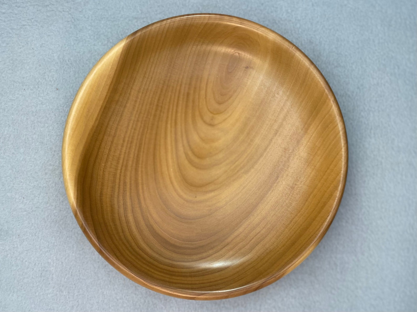 Hand Turned Poplar Wood Bowl - Etsy