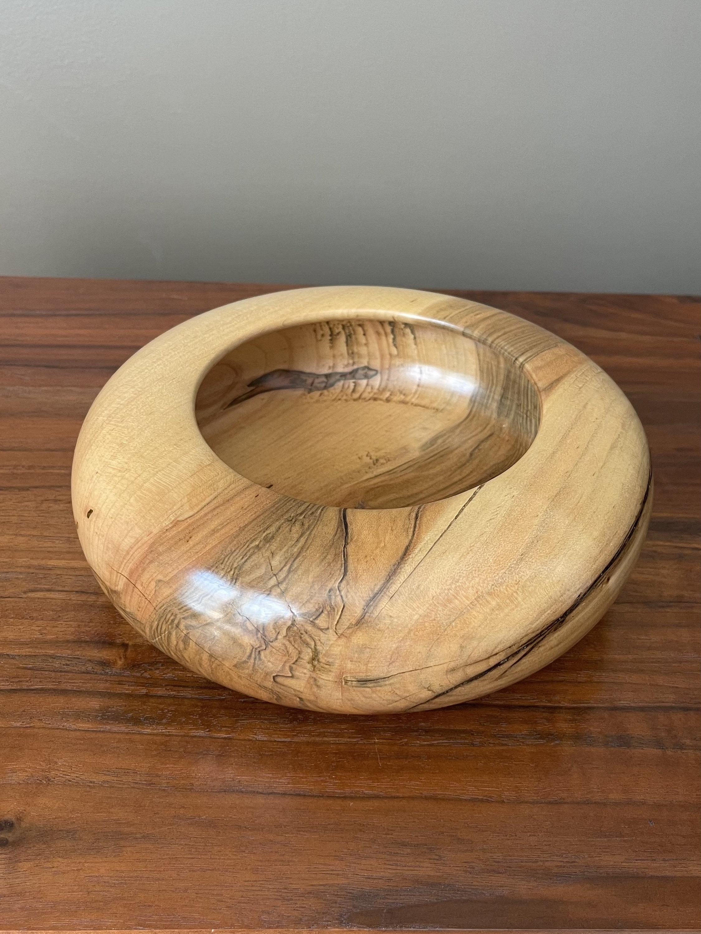 Hand Turned Sweet Gum Wood Bowl - Etsy