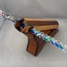Handcrafted Turned Wood Oil Wand Kaleidoscope, Walnut & Quarter Sawn ...