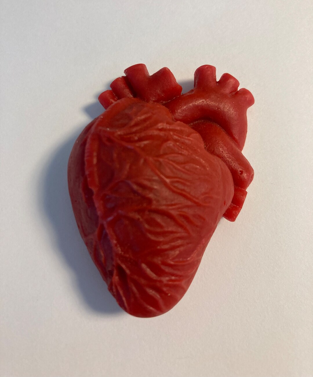 My Bloody Red Heart Soap - Etsy