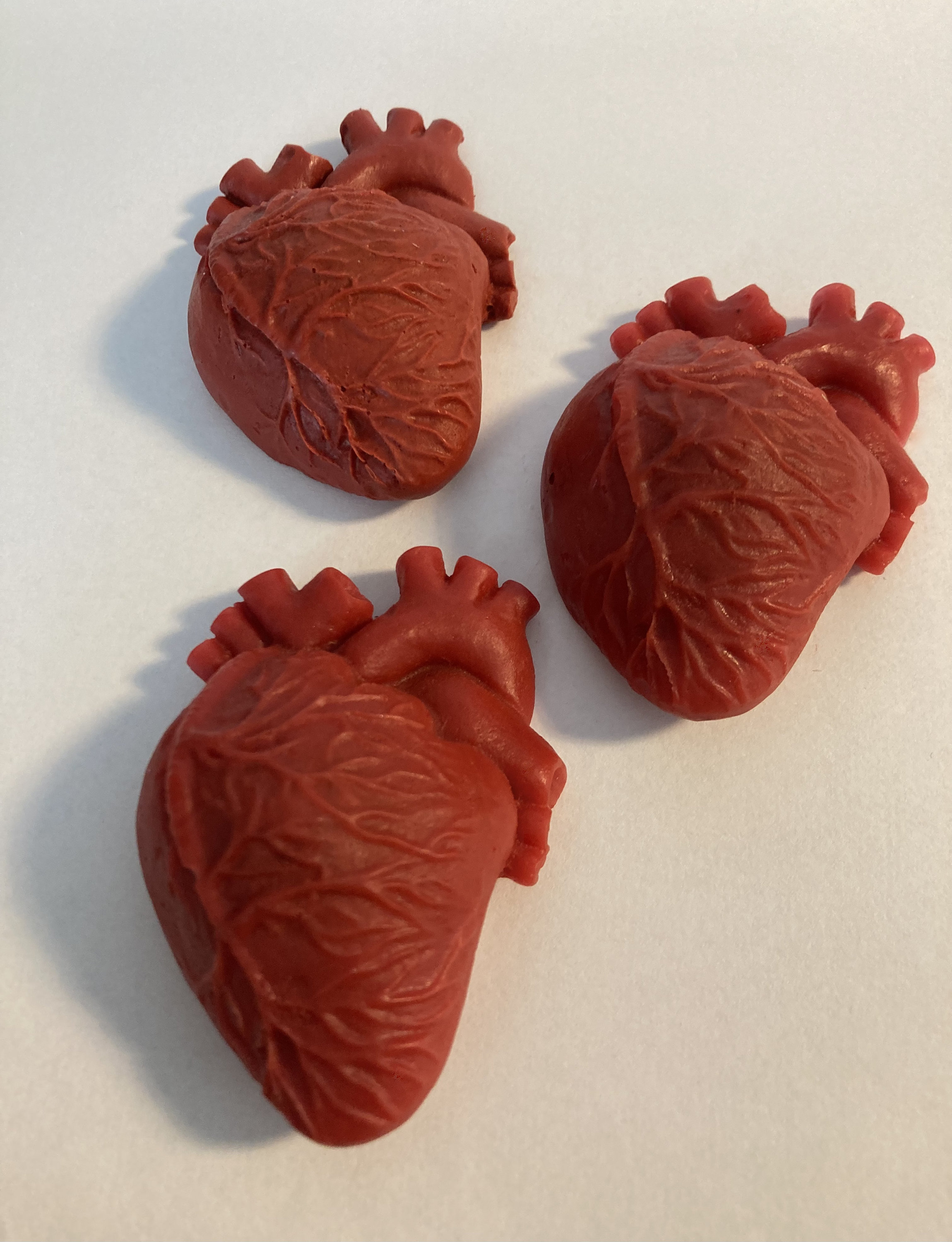 My Bloody Red Heart Soap - Etsy