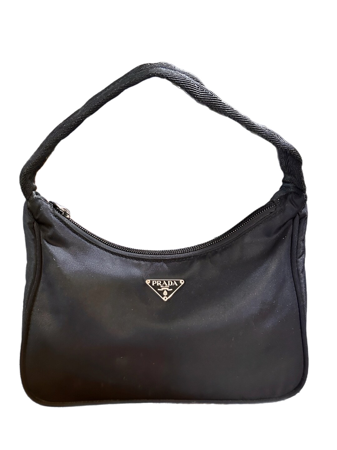 Authentic Black Prada Tessuto Nylon Mini Re-edition 2000 Bag | True ...