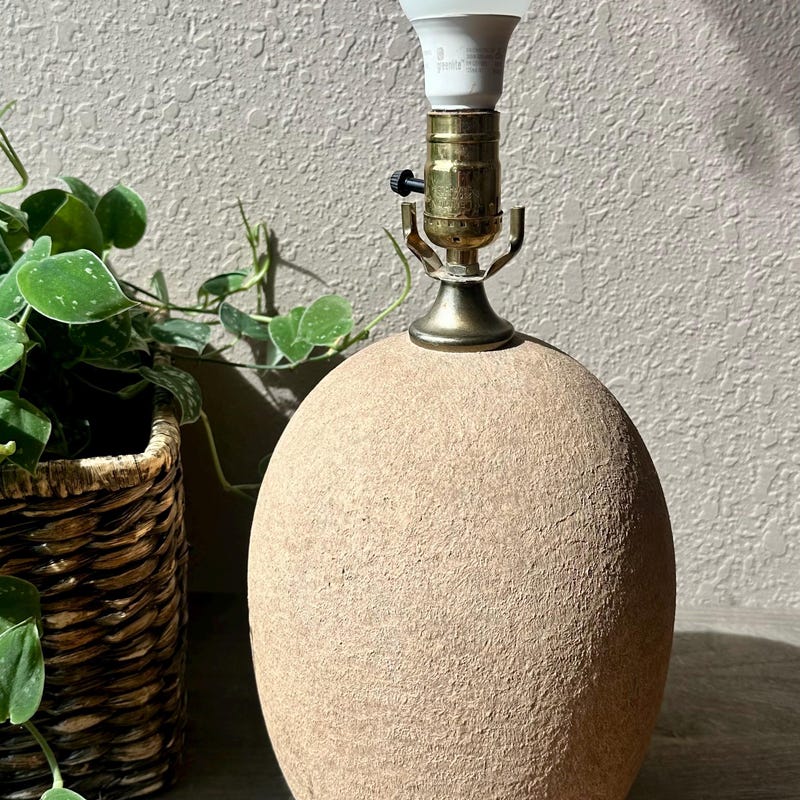 Pottery Lamp - Etsy
