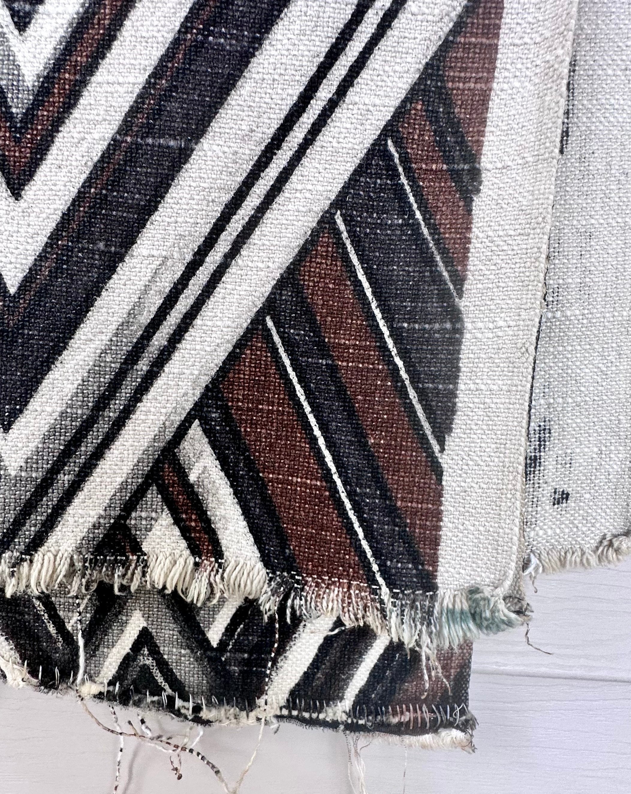 MCM David & Dash Geometric Art Deco Backcloth Upholstery - Etsy