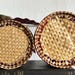 Vintage Chinese Nesting Baskets With Lids Set of 2, Intricate Woven ...