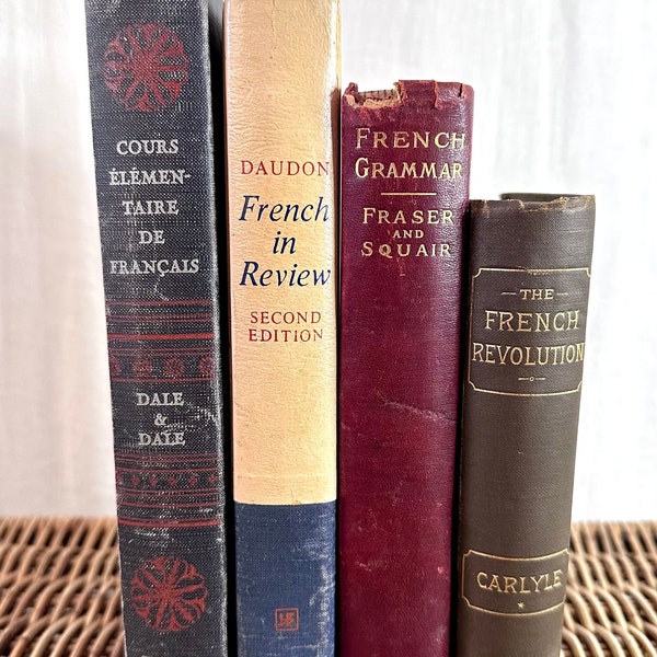 French Book - Etsy