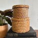 Vintage Chinese Nesting Baskets With Lids Set of 2, Intricate Woven ...