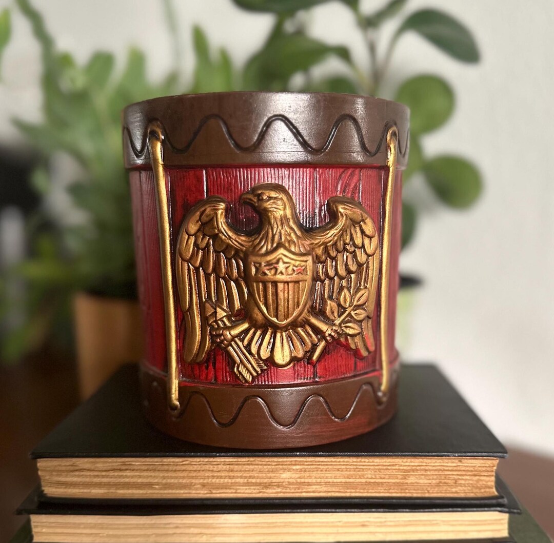 1950s Ceramic American Eagle Planter Pot, Vintage Federalist Decor ...