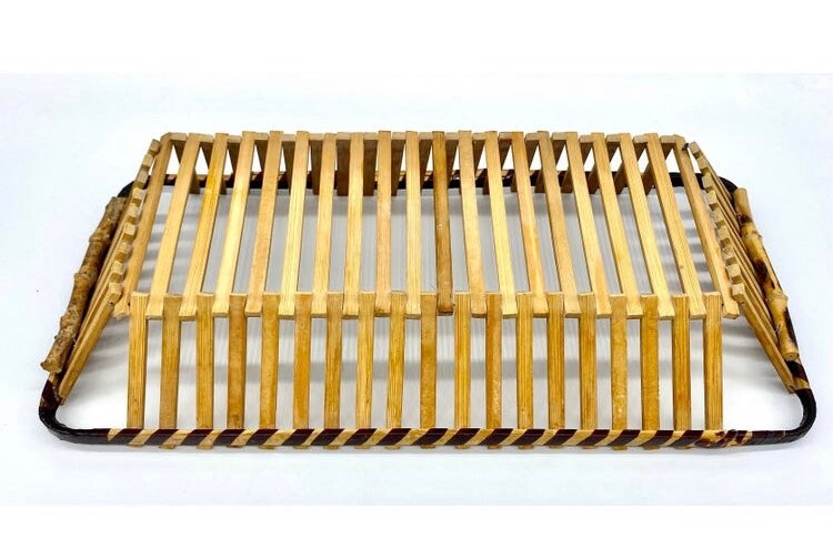 Vintage Split Bamboo Slat Baskets Set of 3 Collection of - Etsy