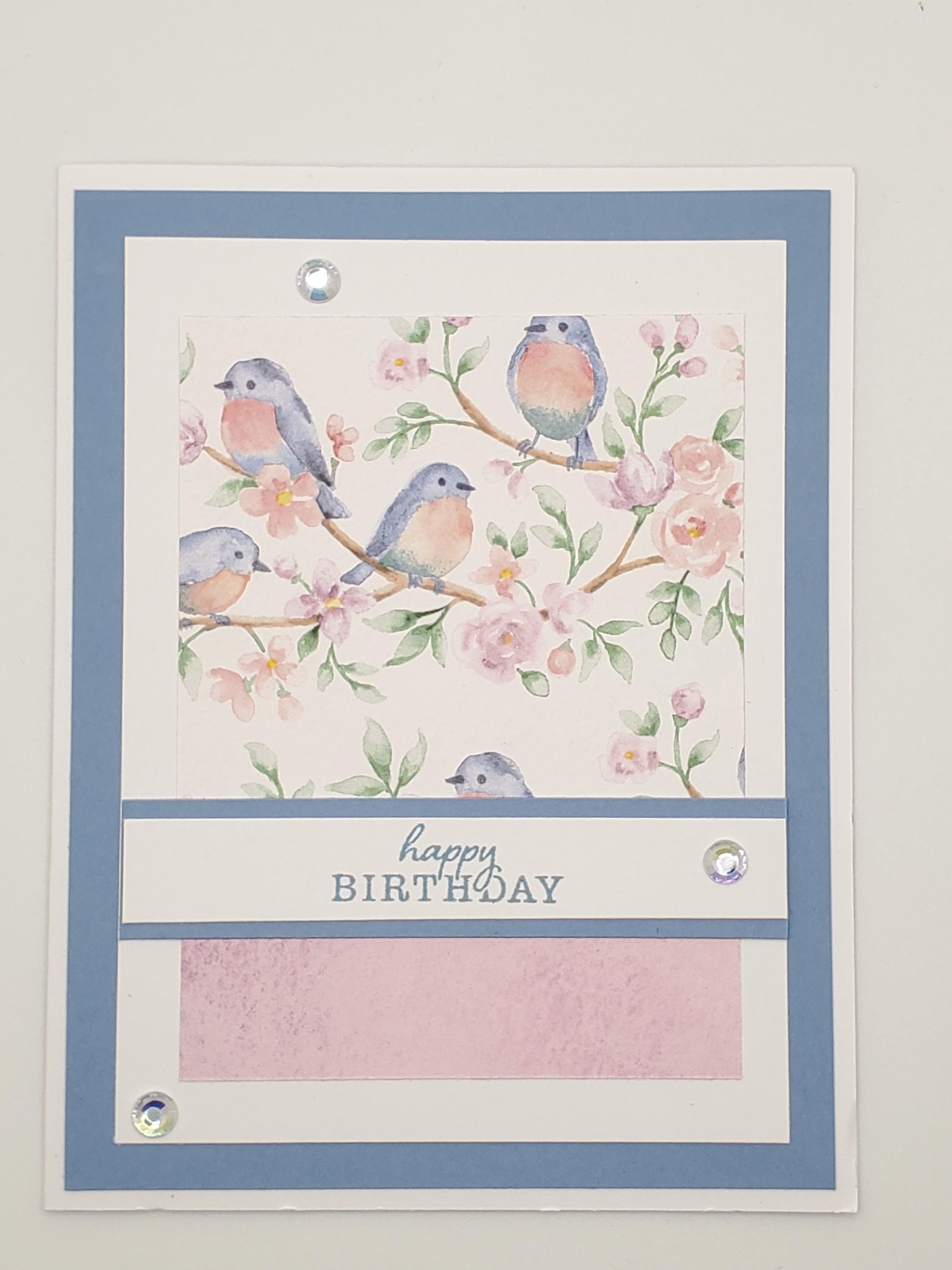 Bird Themed Cards (congratulations and Happy Birthday) - Etsy