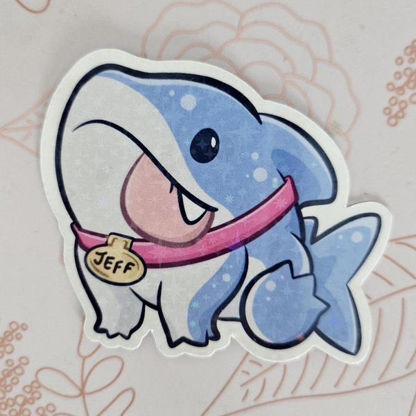 Jeff the Shark Plush - Etsy