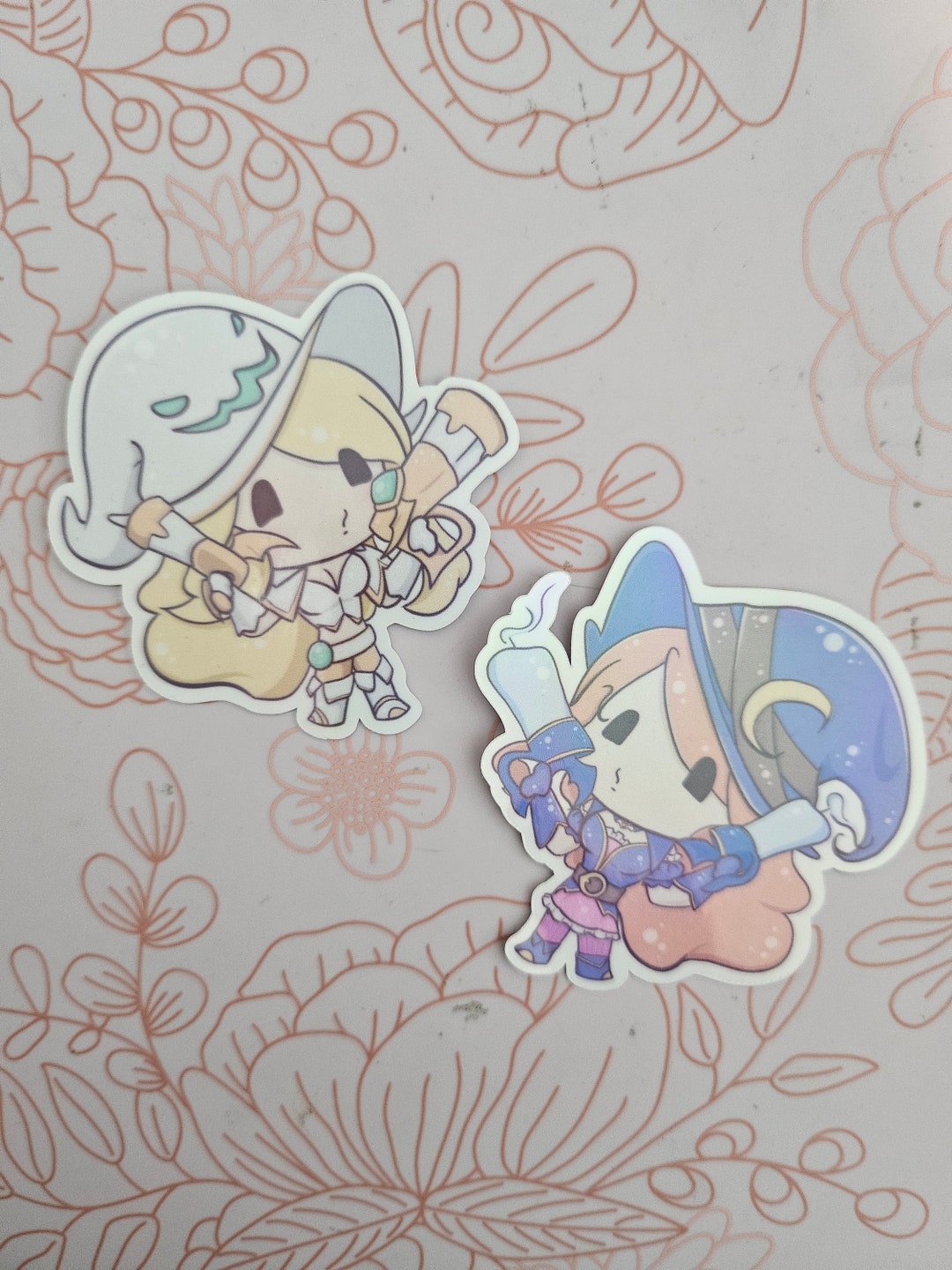 LEAGUE | Bewitched/prestige Miss Fortune Die-cut Stickers 2pc Set - Etsy