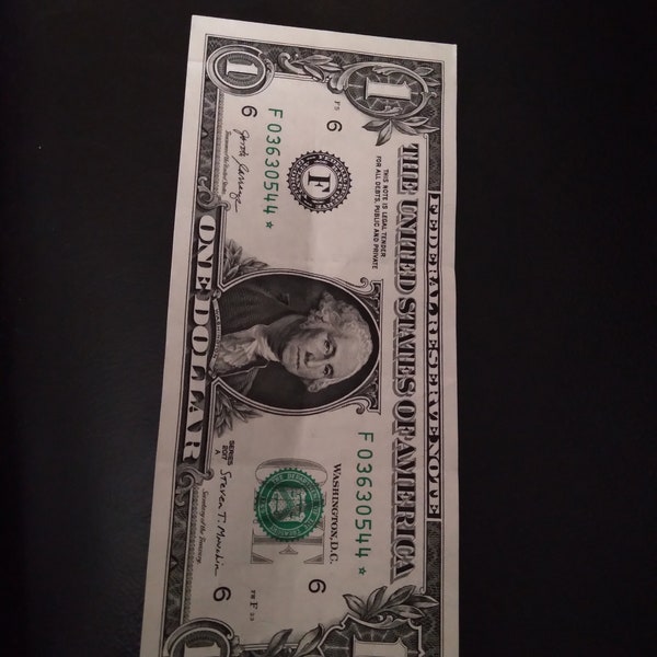 2017 Star Note Dollar Bill - Etsy