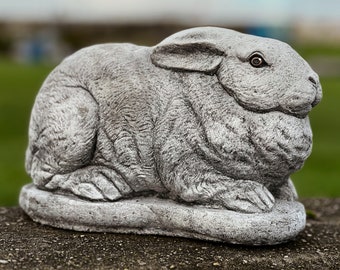 Hare Stone Statue - Etsy