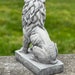 Front Door Lion Sculpture Concrete Guardian Lion Statue Front House ...