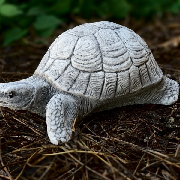 Large Garden Turtle Statue - Etsy