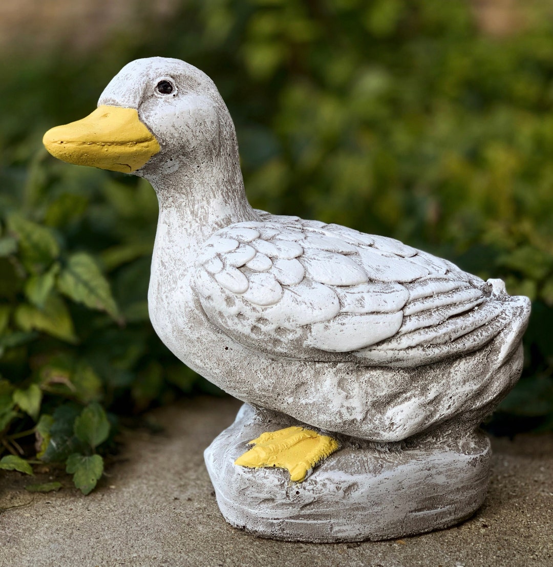 Unique Goose Figurine Concrete Goose Sculpture Realistic Goose - Etsy